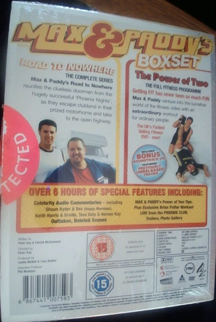 MAX & PADDY'S Road to Nowhere/The Power of Two - DVD Boxset. Peter Kay. New. EUR 14,13 - PicClick IT