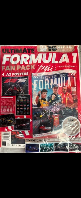 ULTIMATE FORMULA ONE Fan Pack F1 2025 Season Preview Guide & Posters £ ...