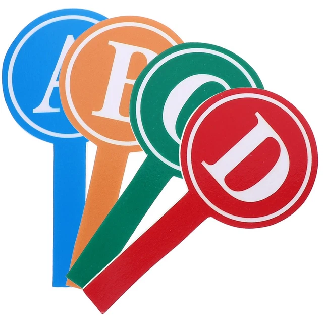 4 PCS DRY Board Scoreboard for Classroom Erase Paddle Singleard Boards ...