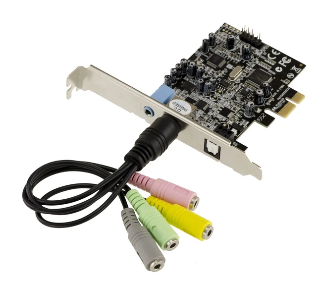 SOUND CARD ON Port Pcie With Chipset CM8826 Cmedia Oxygen HD,Version 5. ...