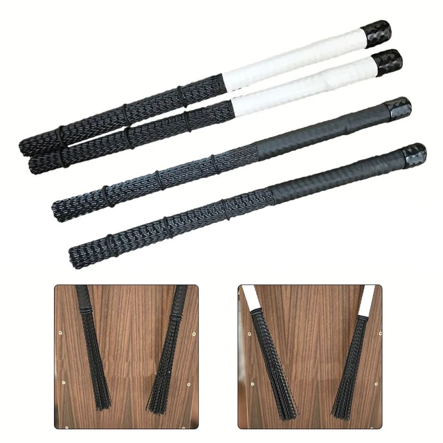 SOFT TOUCH DRUM Brushes Sticks Set for Jazz Cajon and Soft Music ...