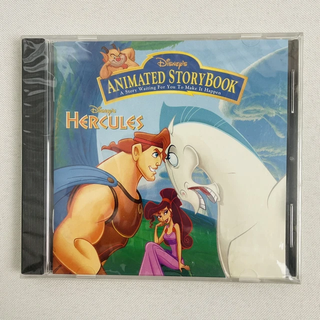 DISNEY'S HERCULES ANIMATED Storybook 1997 PC CD Sealed Free Postage $15 ...