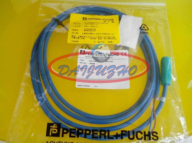 One Pepperl Fuchs Nj2 12gk N Proximity Switch Sensor New 50 43