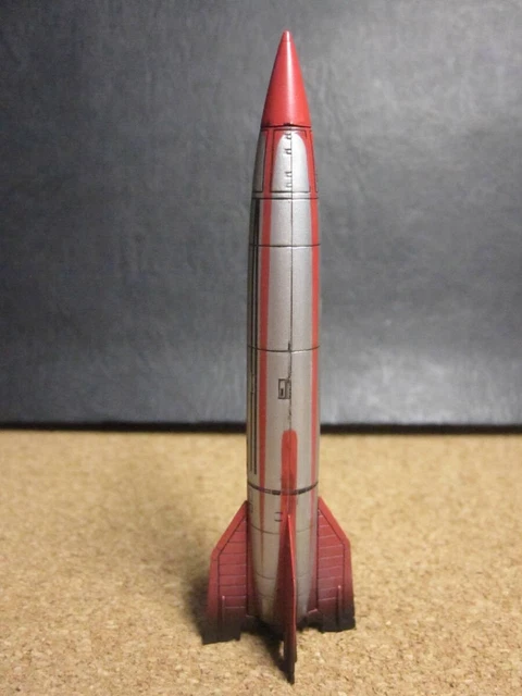 V2 ROCKET WITH replaced battery, with micro LED unit [Secret]1/144 ...