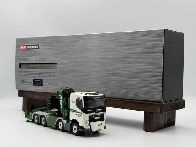 WSI MODELS | 01-4495 BMS A/S; VOLVO PALFINGER Heavy Haulage 1:50 Scale ...