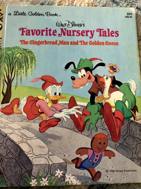 VINTAGE 1973 LITTLE Golden Book - Walt Disney’s Favorite Nursery Tales ...