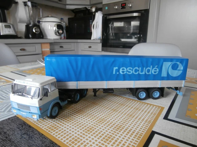 CAMION HANOMAG HENSCHEL F 221 Semi-Remorque Tps R. Escude 1 43 EUR 36 ...