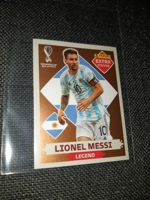 PANINI EXTRA STICKER Fifa World Cup Qatar 2022 Bronze Messi EUR 21,99 ...