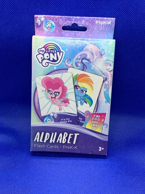MY LITTLE PONY Flash Cards Alphabet 36 Cards PreK-K NEW $2.80 - PicClick