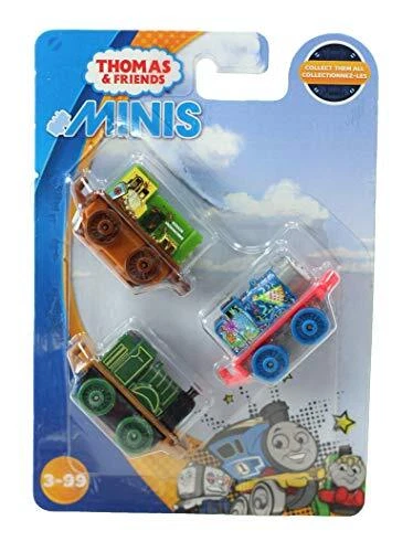 THOMAS & FRIENDS Minis 3 Pack - Emily, Cockroach Bert & New Year's ...