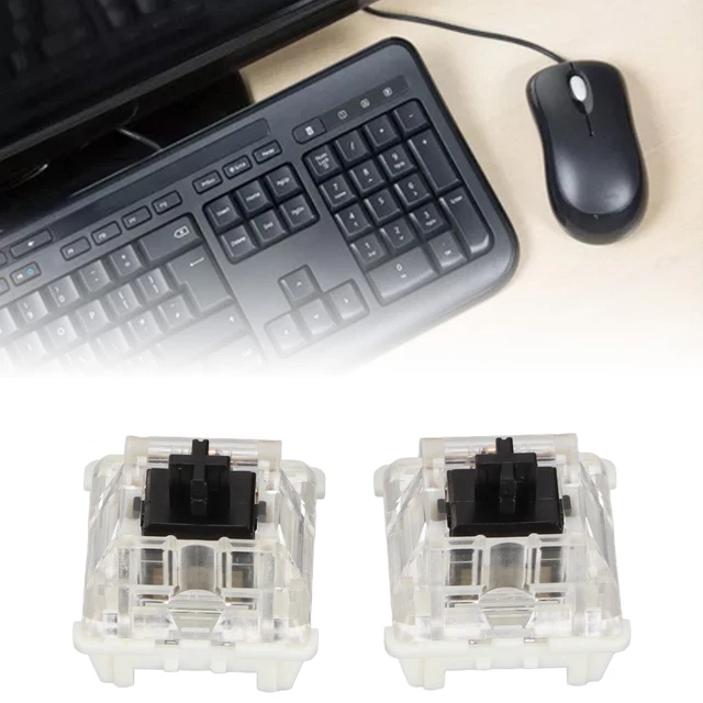 10 PCS KEYBOARD Switches Linear Action Switch Mechanical Keyboard Shaft ...