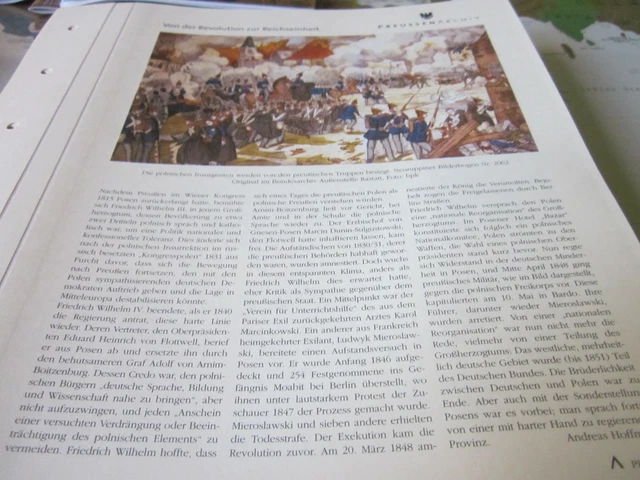 PREUSSEN ARCHIV N3 3370 Die Polen in Preußen im 19. Jahrhundert EUR 6 ...
