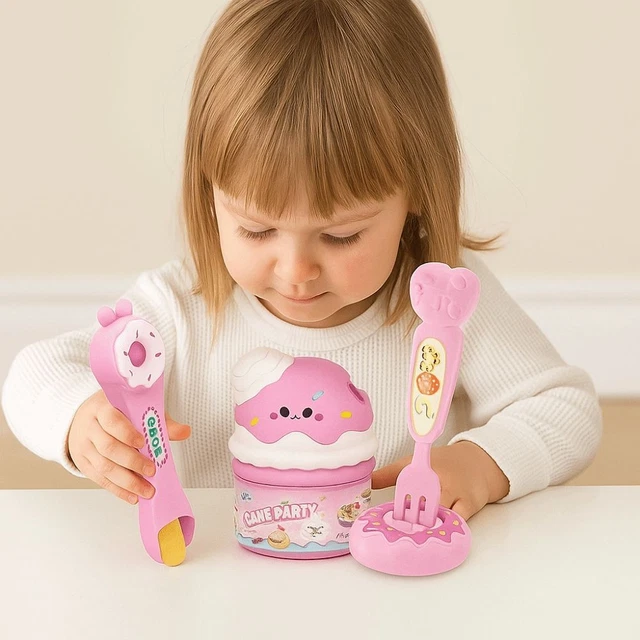 FOOD FEEDING PUDDING Feeding Toy Simulation Play House Toys Children's ...