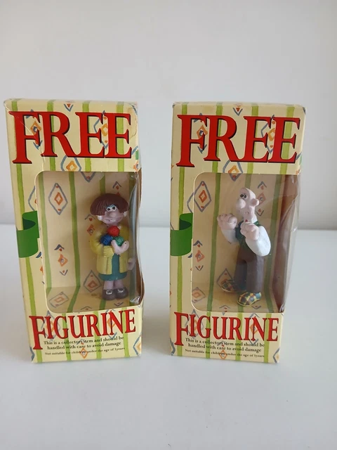 WALLACE AND GROMIT Figures - Ty-phoo Tea Wallace And Wendolene ...