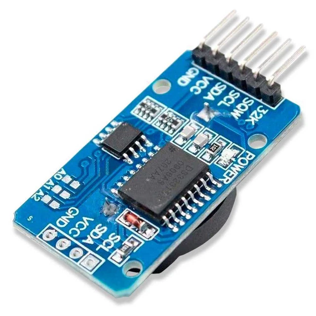 MODULE D'HORLOGE RTC DS3231M I2C avec batterie pour projets ...