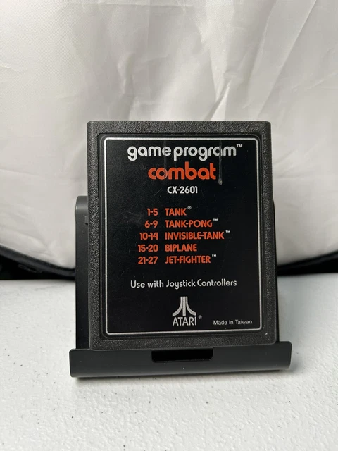 CX-2601 - CARTOUCHE De Jeu Combat (Tank - Tank Pong - Biplan) (Atari ...