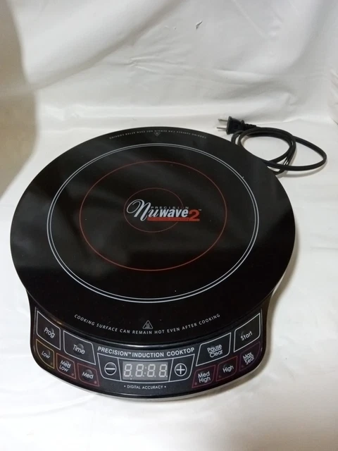 NUWAVE 2 PRECISION Portable Induction Cooktop Model 30141 CR Tested ...