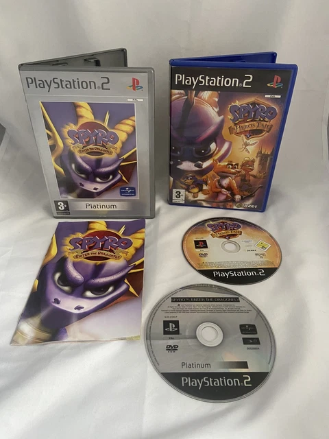 PLAYSTATION 2 SPYRO Bundle - A Hero’s Tail, Enter the Dragonfly PS2 £11 ...