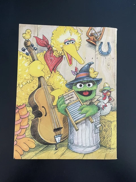 SESAME STREET MAGAZINE October 1981 Country Forgetful Jones Vintage CTW ...