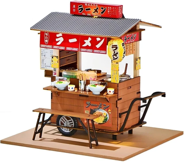 BILLY HANDMADE DOLLHOUSE Kit Yatai Ramen from Japan 2026 £106.45 ...