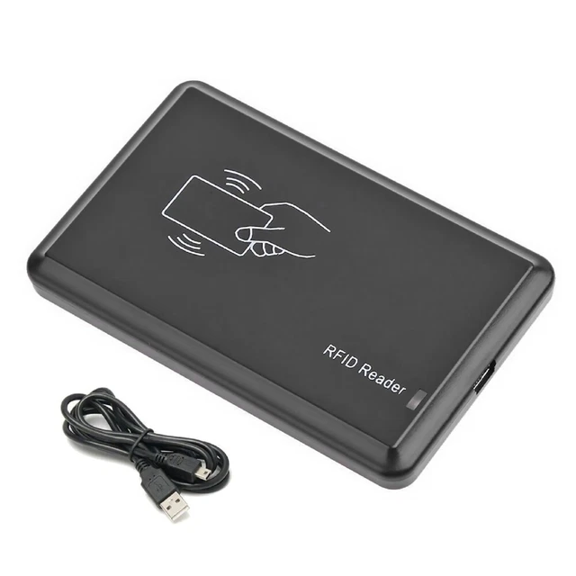 USB RFID READER 125khz EM4100 ID Contactless Sensitivity Smart Card ...