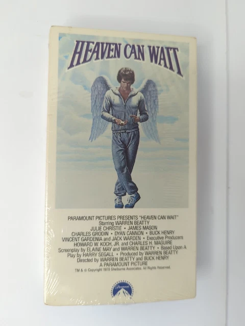 HEAVEN CAN WAIT (VHS, 1978) Factory Sealed Copyright Date 1995 £51.89 ...