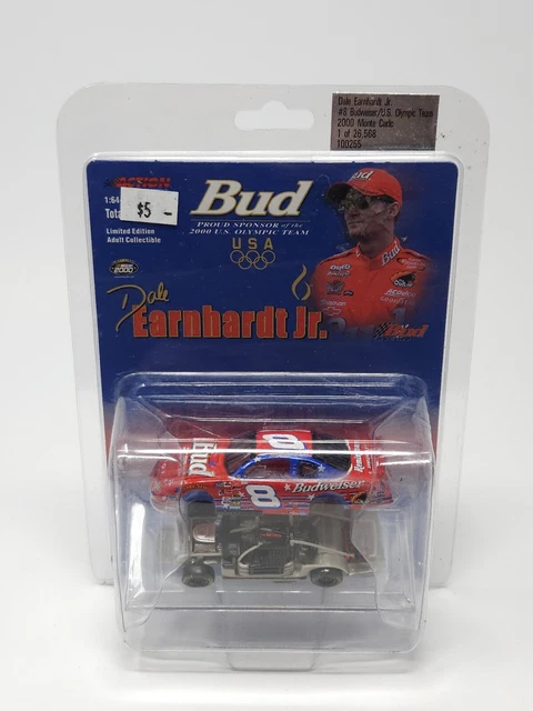 ACTION NASCAR #8 Dale Earnhardt Jr. Olympic Team 2000 Monte Carlo 1:64 ...