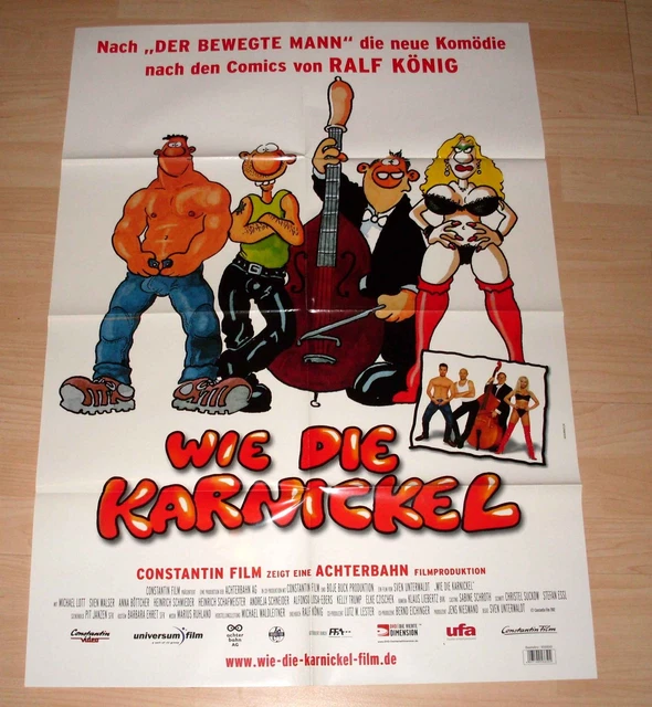 FILMPOSTER A1 NEU Poster Plakat Filmplakat Wie die Karnickel - Ralf ...