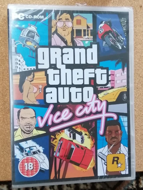 GRAND THEFT AUTO GTA Vice City PC CD Game Complete Rockstar £20.00 ...
