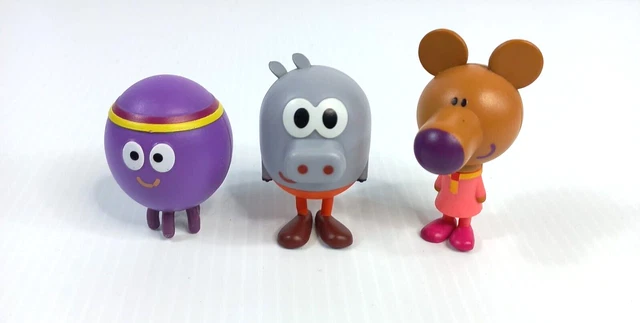 HEY DUGGEE FIGURES Toys Cake Toppers Bundle x4 Friends Betty Happy ...