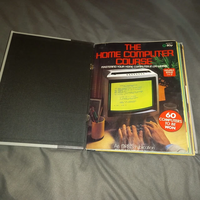 VINTAGE ORBIS, THE Home Computer Course Magazines 1-12 £10.00 - PicClick UK