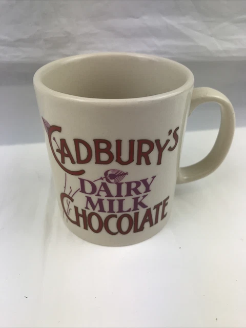 VINTAGE CADBURY DAIRY Milk Chocolate Mug Cup Collectable EUR 4,67 ...