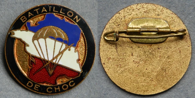 1° BATAILLON PARACHUTISTES De Choc, Bord Noir - Aravit & Perez, Éclat ...