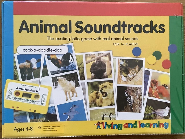 VINTAGE 1993 LIVING and Learning Soundtracks Exciting Sound Effects ...