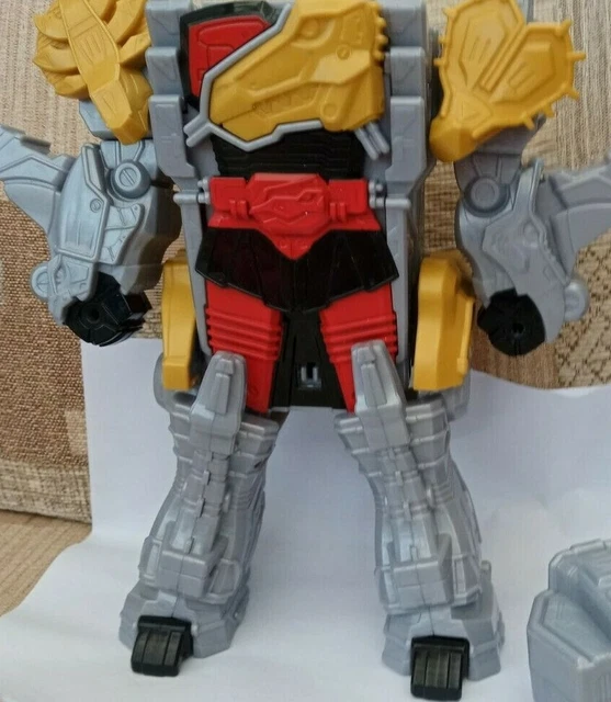 POWER RANGERS DINO Supercharge Deluxe Titano Charge Megazord giocattolo ...