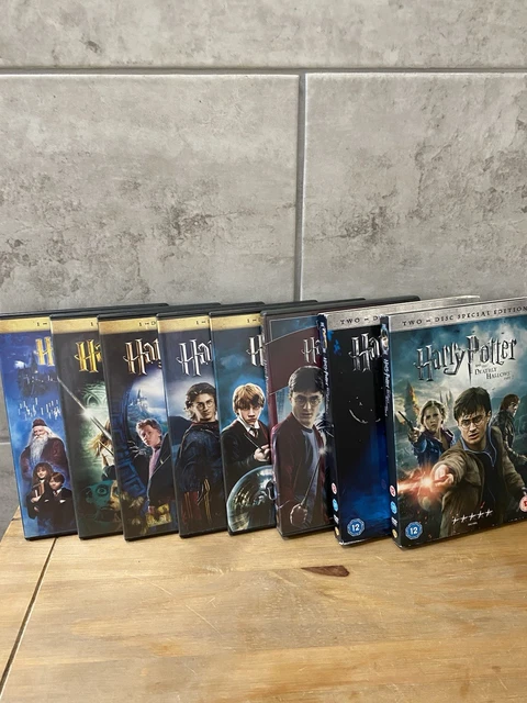 HARRY POTTER DVD Bundle 1-8 Film Collection Set £10.80 - PicClick UK