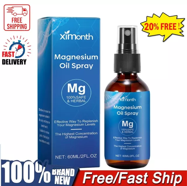 PURE MAGNESIUM OIL Spray - 100% Pure & Natural Magnesium Oil Spray, Non ... PURE MAGNESIUM OIL Spray - 100% Pure & Natural Magnesium Oil Spray, Non ...