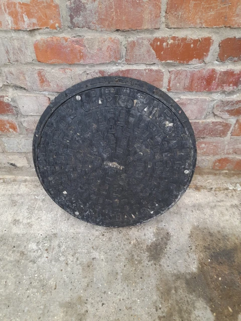 HEPWORTH 450MM CAST Iron Inspection Chamber Manhole Cover EN124A15 with ...