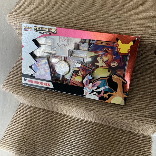 POKEMON CELEBRATIONS V Memories Box - Charizard V And Sylveon - Sealed ...
