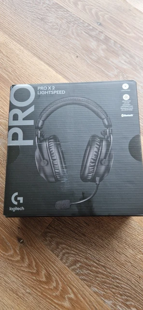 LOGITECH PRO X 2 LIGHTSPEED Wireless Over-Ear Gaming Headset - Black ...