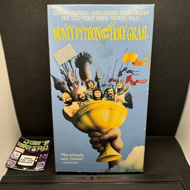 MONTY PYTHON AND the Holy Grail VHS John Cleese, Eric Idle, Terry ...