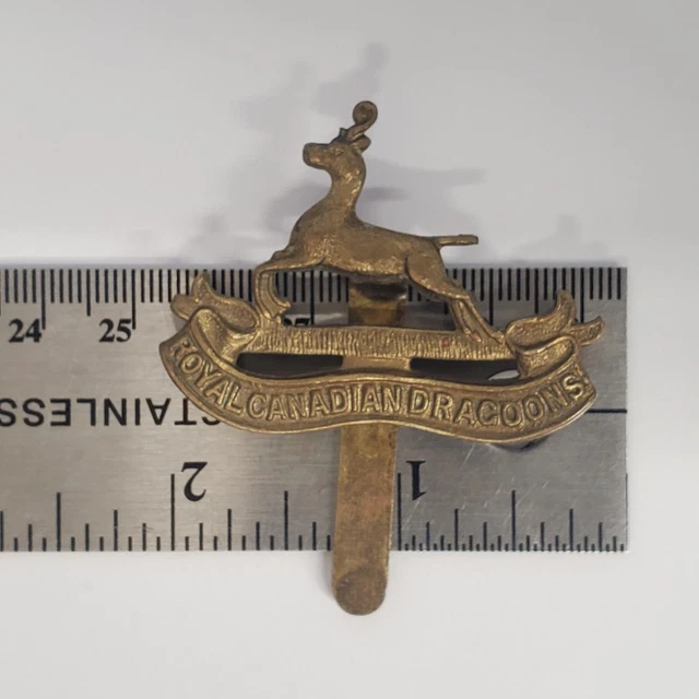 RCD, ROYAL CANADIAN Dragoons Cap Badge With Slider $16.00 - PicClick CA