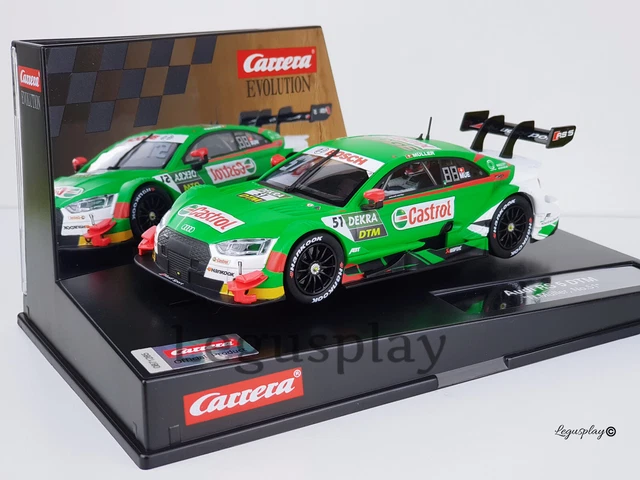 SLOT CAR SCALEXTRIC Carrera Evolution 27642 - Audi RS % DTM #51 N ...