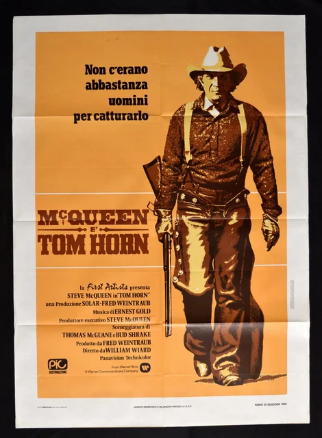 MANIFESTO TOM HORN Ward Steve Mc Queen Evans Shrake Wiard Ernest Gold ...