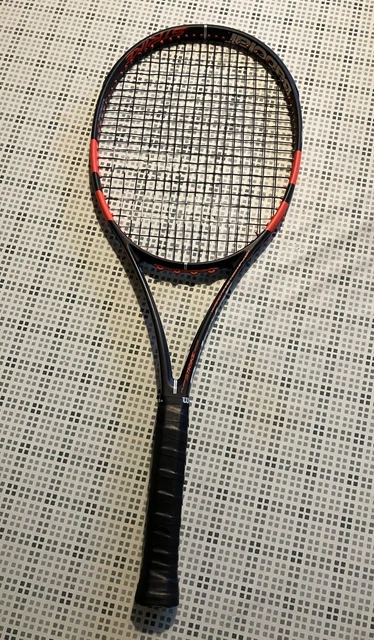 TENNIS RACKET BABOLAT Pure Strike 18x20 Evi Beam 4 3/8 New Overgrip ...