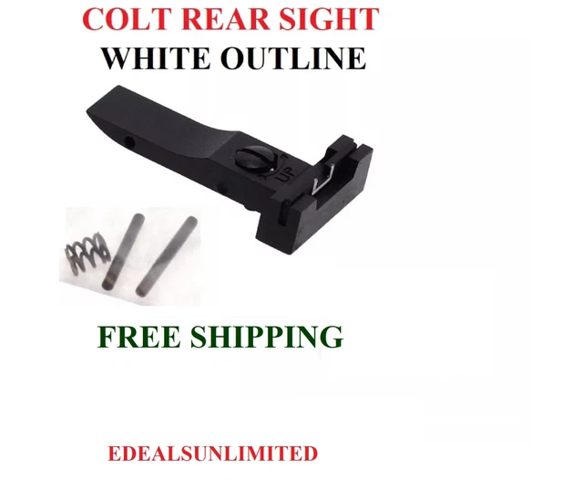 COLT REAR SIGHT Python Gold Cup Trooper King Cobra Anaconda Ace ...