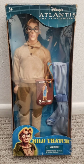 DISNEY'S ATLANTIS THE Lost Empire Milo Thatch Doll £88.59 - PicClick UK