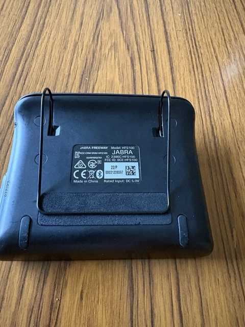 JABRA FREEWAY HFS100 Black Bluetooth Wireless Rechargeable In-Car ...