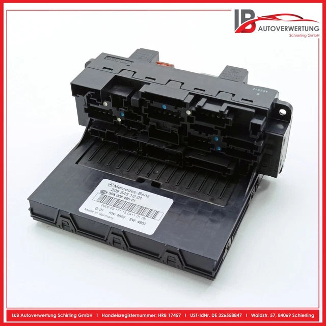MERCEDES BENZ C-CLASS W203 C220 Cdi Fuse Box Sam Module 2095451001 ...