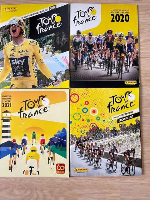 ALBUM PANINI TOUR DE FRANCE 2019 2020 2021 2022 Neuf et Vide EUR 15,00 ...